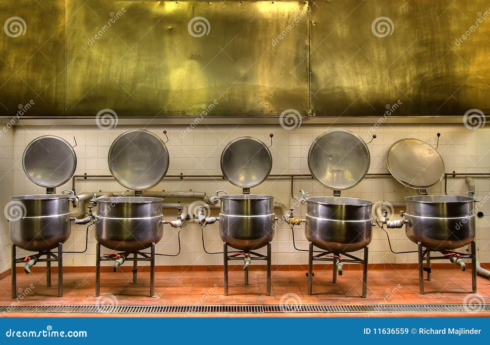 Old prison kitchen stock image. Image of pots, cooking - 11636559