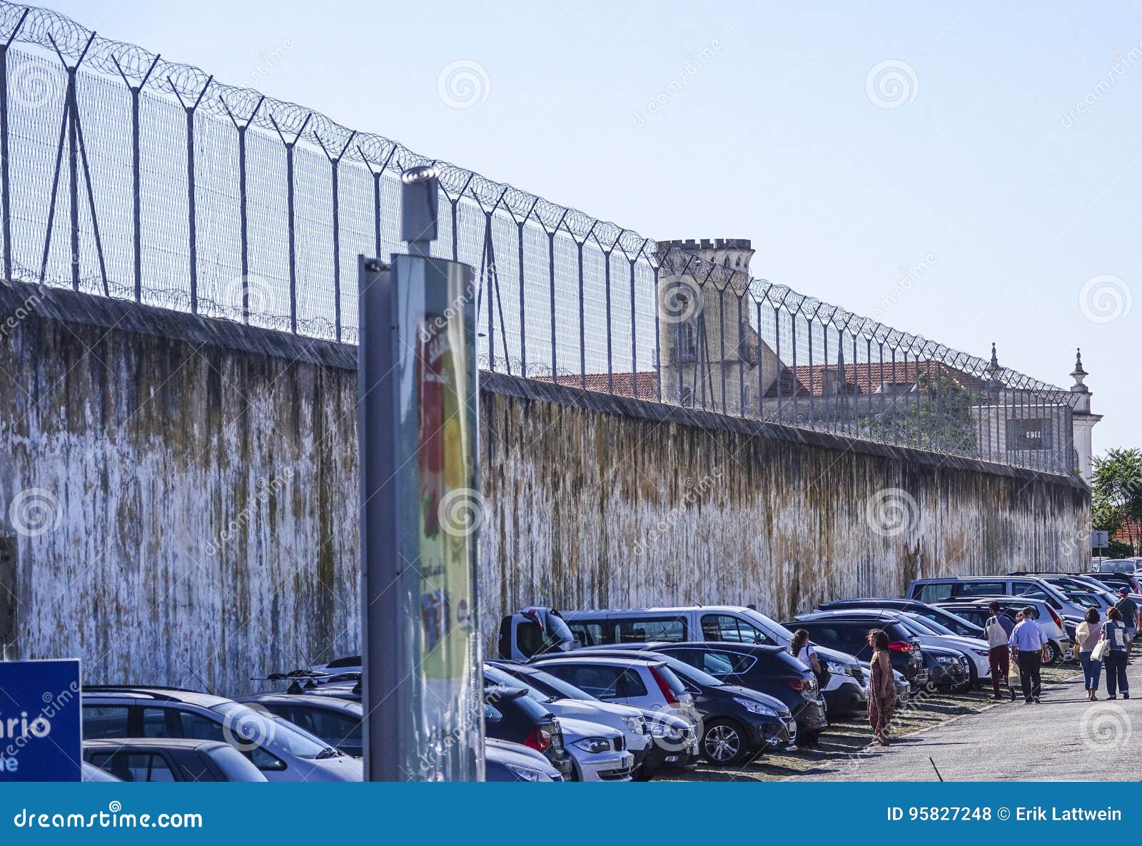 Old prison in Lisbon editorial stock photo. Image of alfama - 95827248