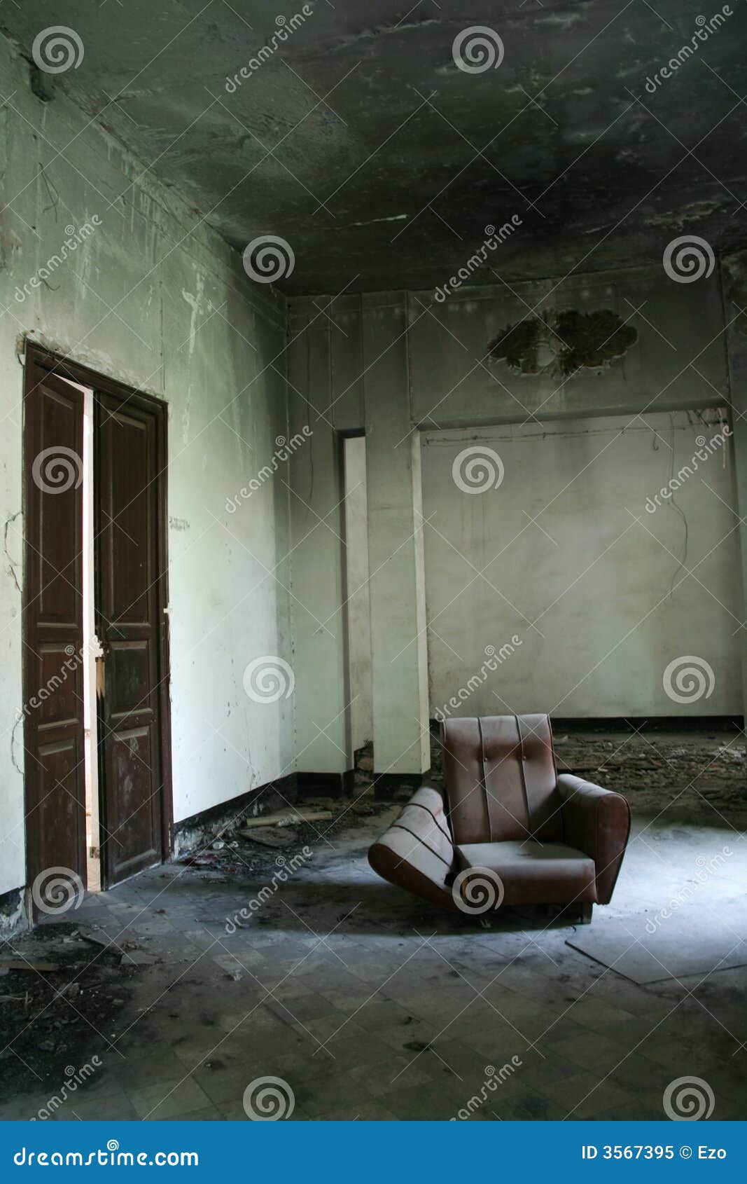 Old prison room stock image. Image of neglect, galleries - 3567395