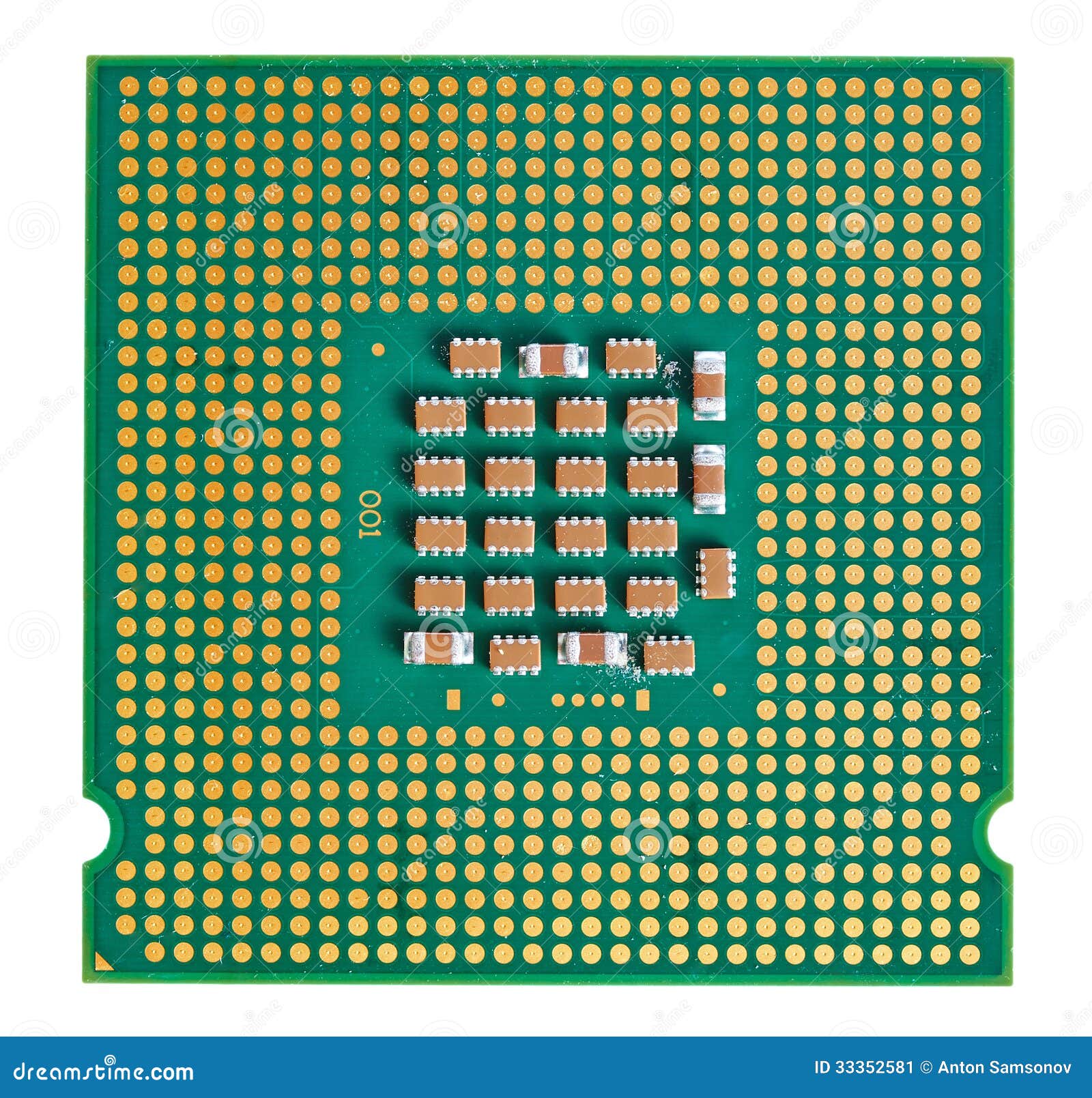 Old processor stock image. Image of power, electronics - 33352581