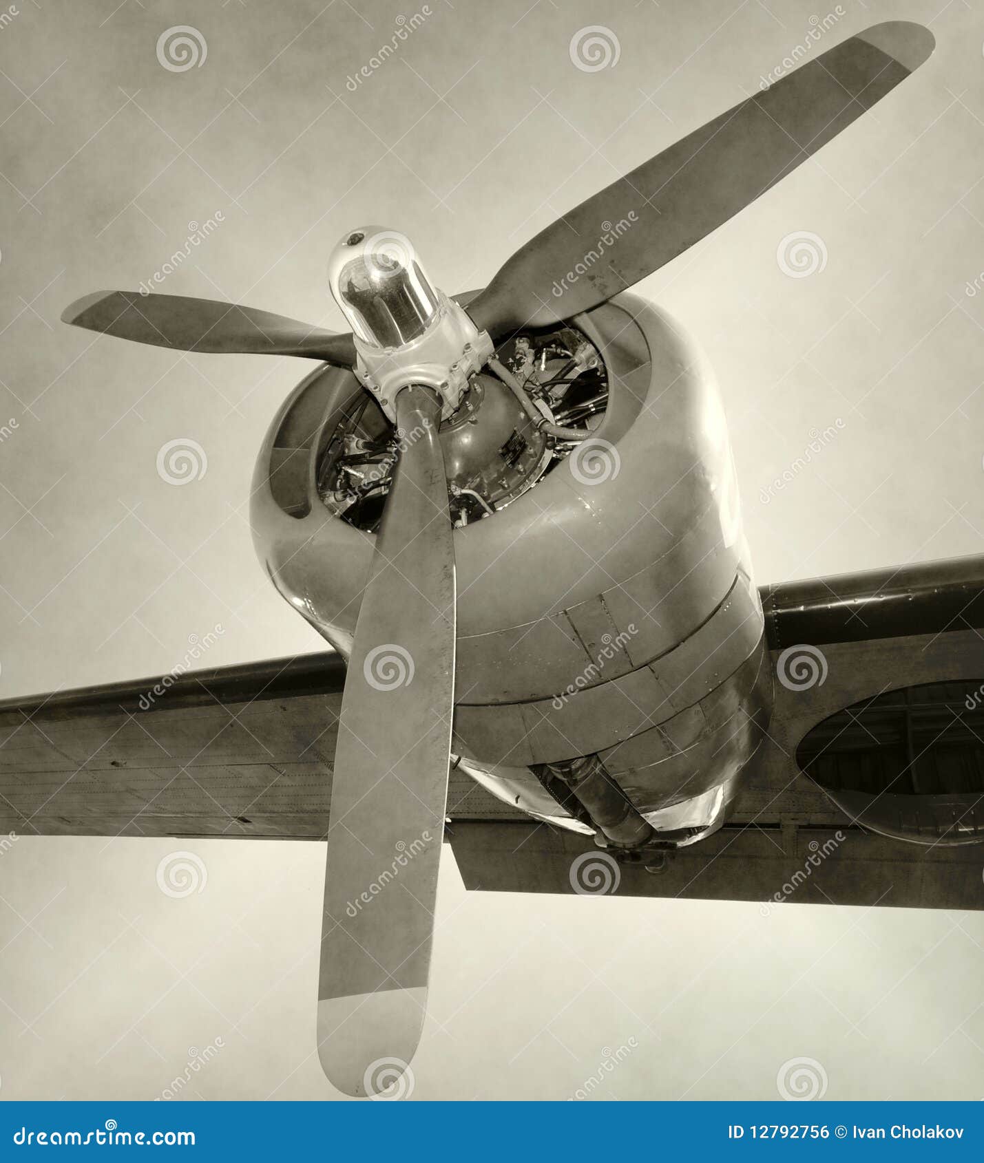 Old propeller stock photo. Image of bomber, aircraft - 12792756