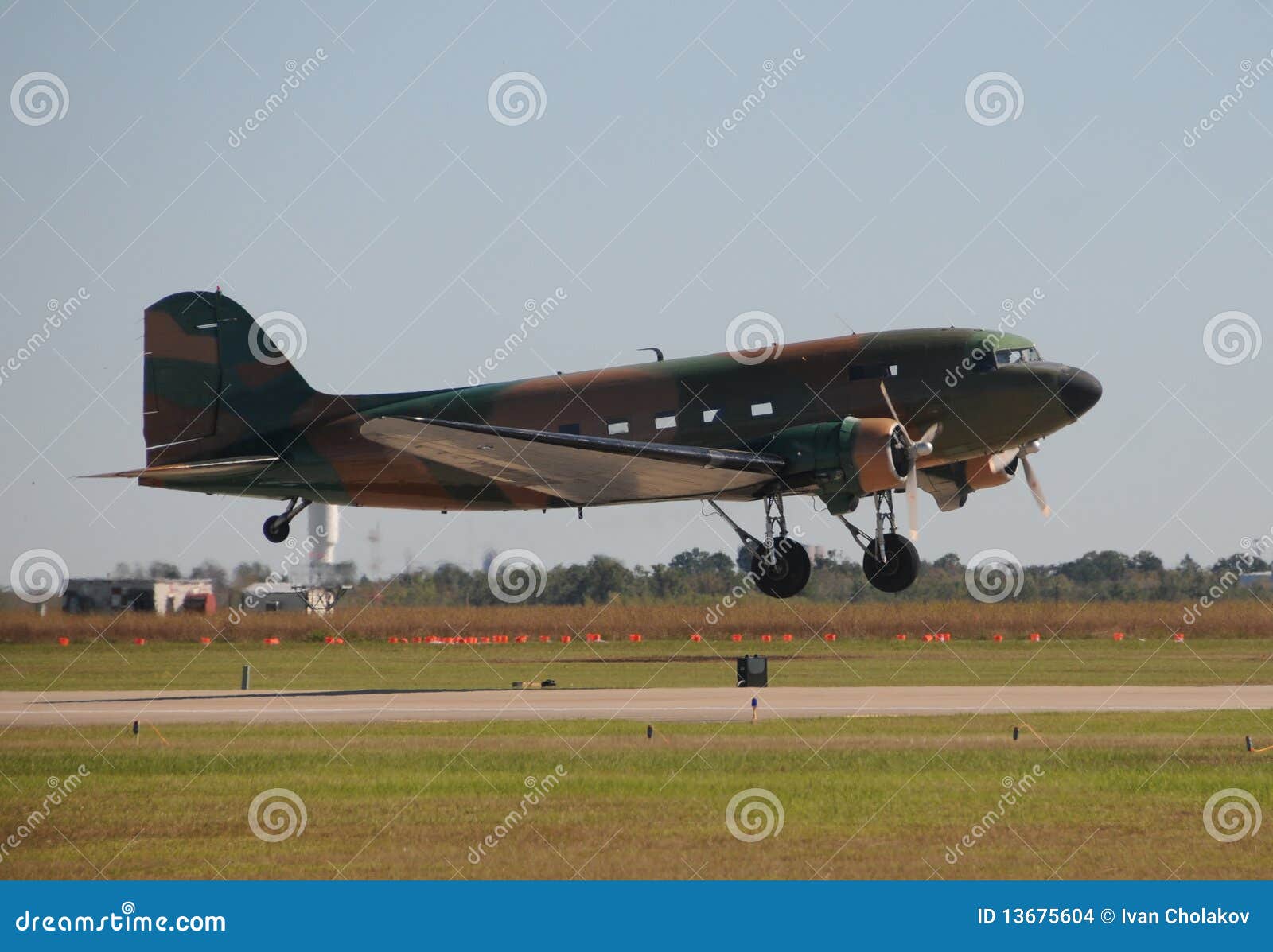 Old propeller airplane stock photo. Image of side, transport - 13675604