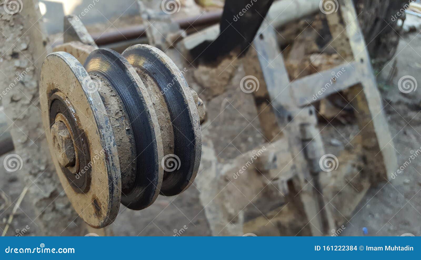 Pulleys Rotating Pump. Royalty-Free Stock Photo | CartoonDealer.com ...