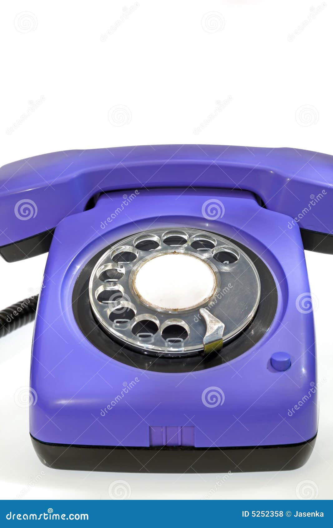 Old purple telephone stock photo. Image of history, nostalgia - 5252358