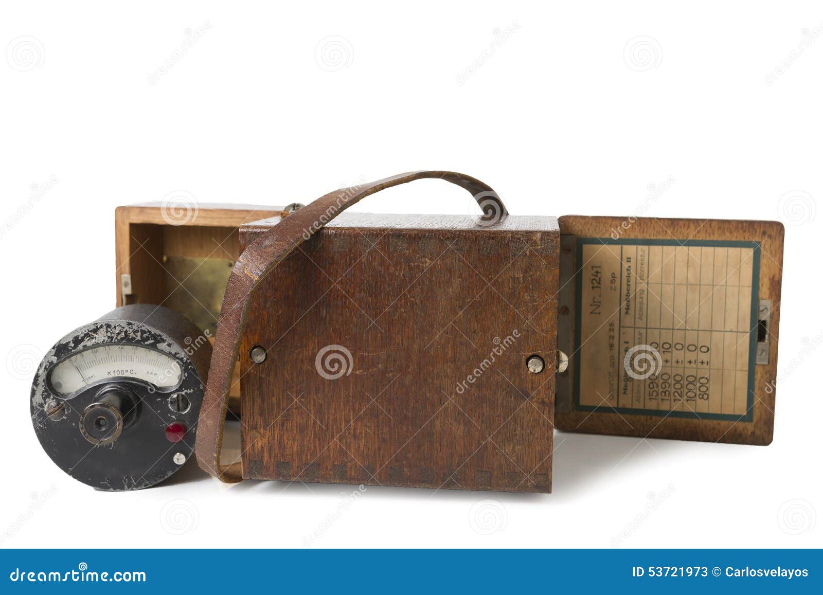 Old Pyrometer stock image. Image of retro, ancient, classic - 53721973