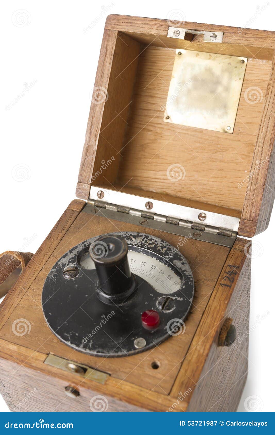 Old Pyrometer stock image. Image of collection, decorative - 53721987