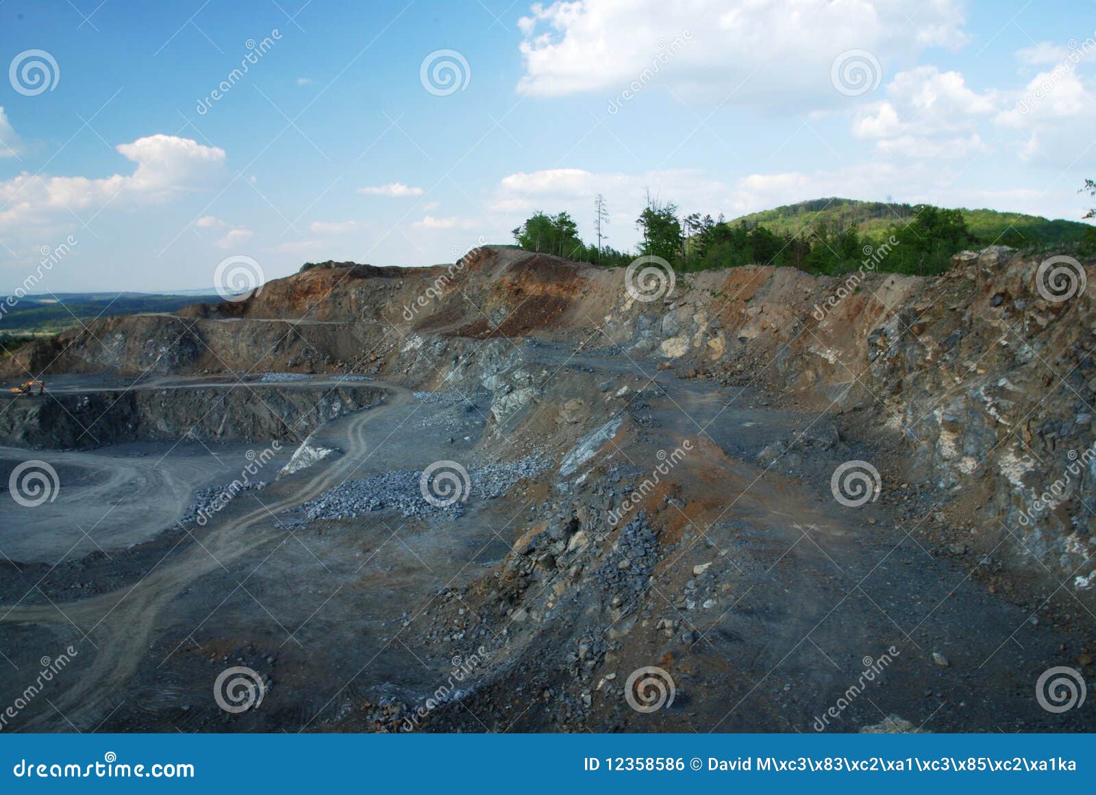 Old quarry stock photo. Image of stone, resource, water - 12358586