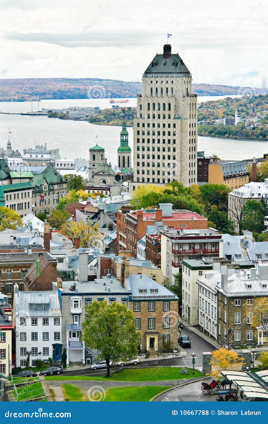 Old Quebec 11 stock photo. Image of color, travel, fall - 10667788