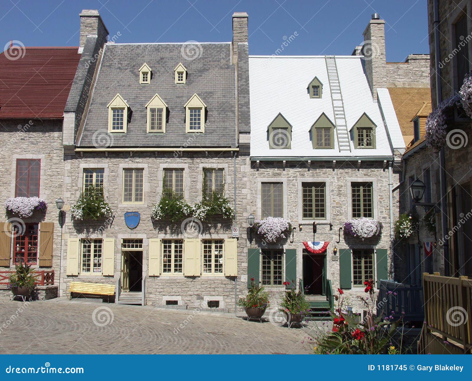 Old Quebec stock image. Image of destination, traditional - 1181745