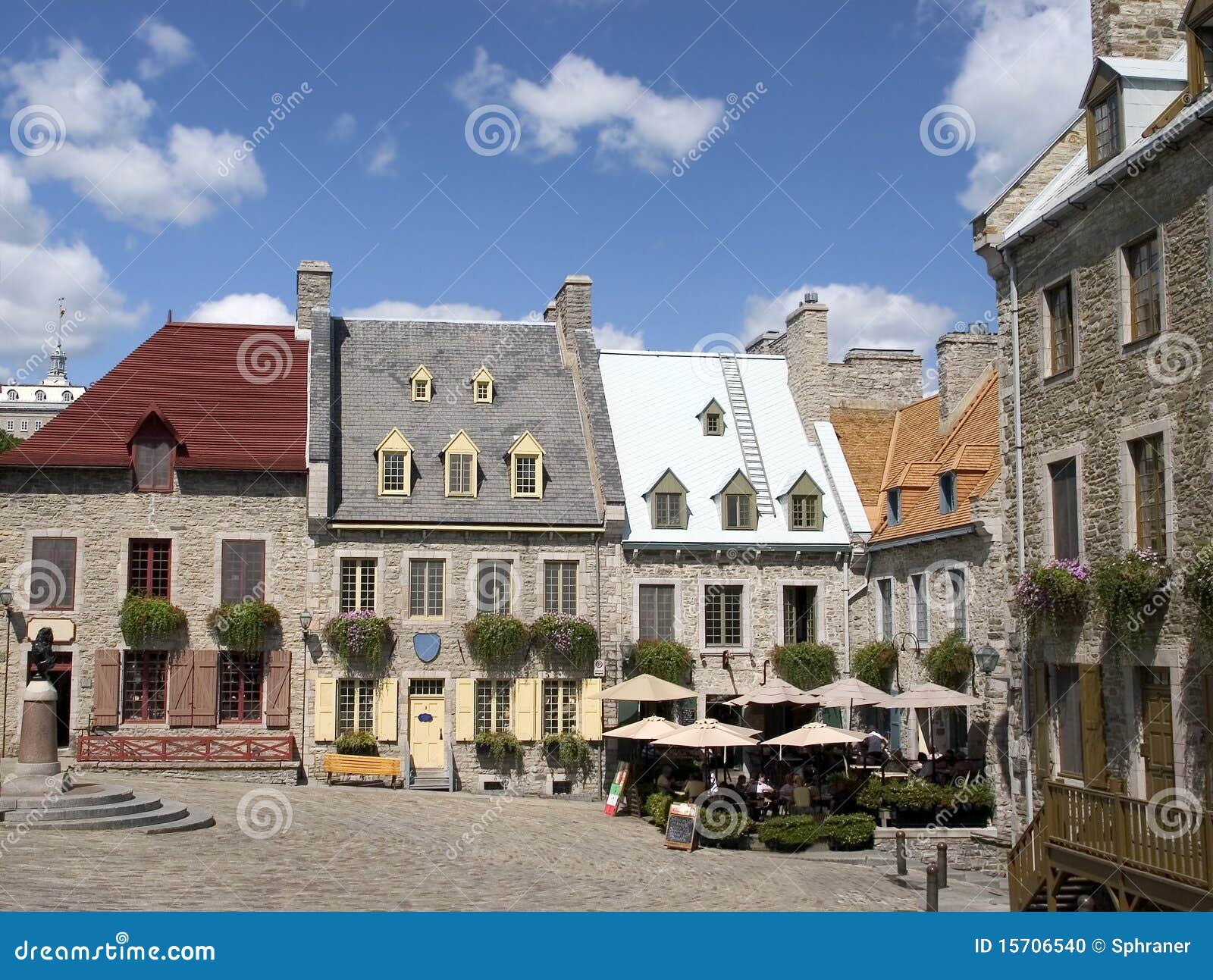 Old Quebec stock photo. Image of place, canada, famous - 15706540