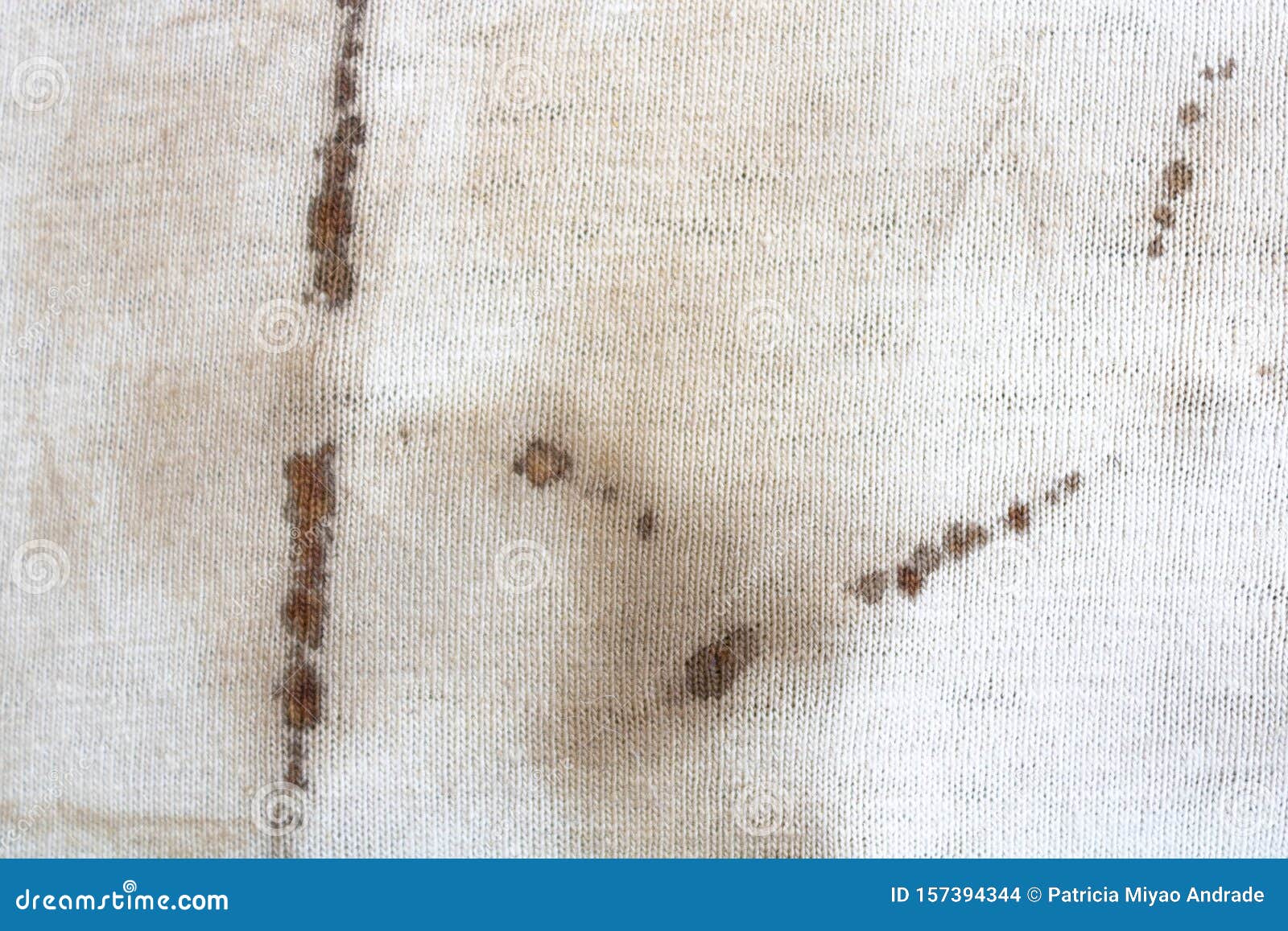 An Old Stained with Rust Cloth Stock Photo - Image of stained, rough ...