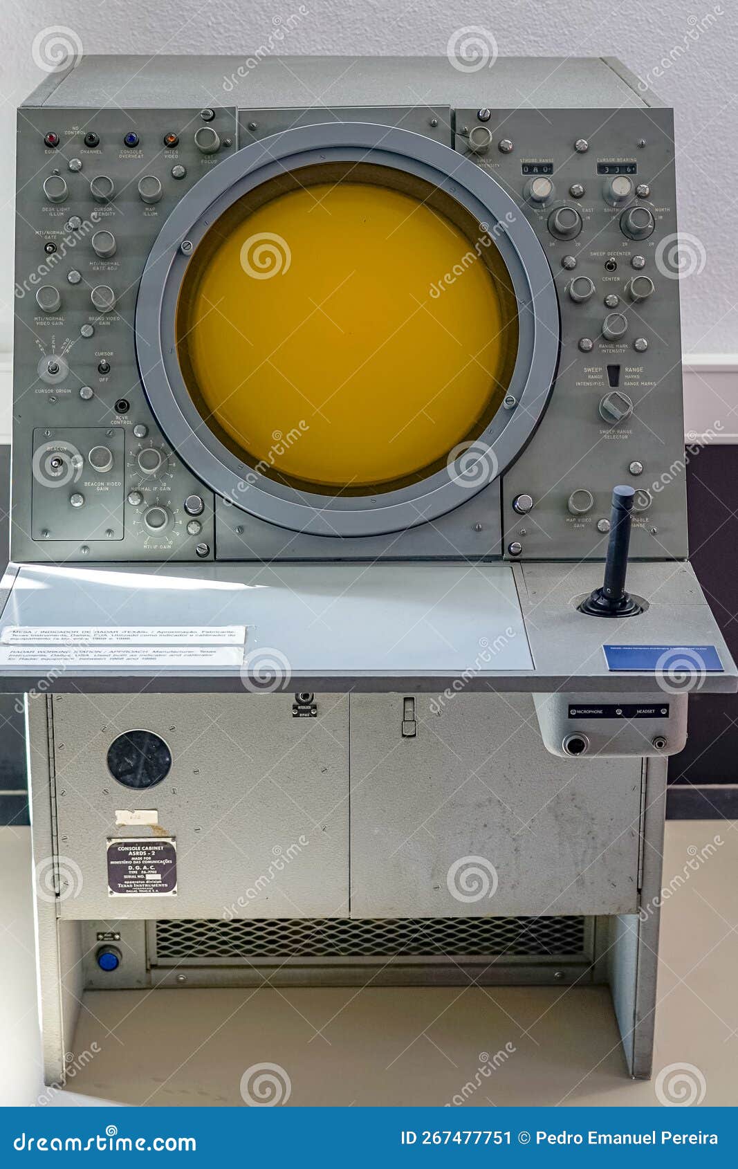 Old Radar Beds Used in Civil Aviation in the 70s and 80s. Editorial ...