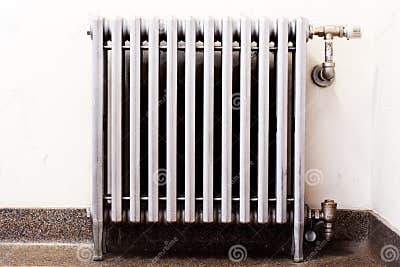 Old radiator stock photo. Image of energy, heater, pipes - 7441924