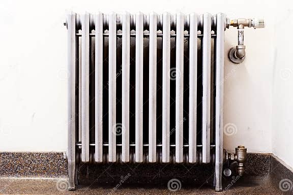 Old radiator stock photo. Image of energy, heater, pipes - 7441924