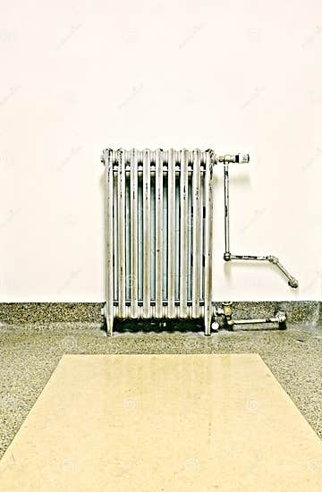 Old radiator stock photo. Image of steam, radiator, temperature - 7565232