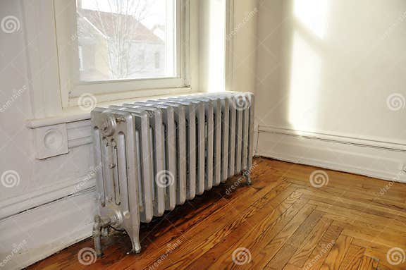 Old radiator stock photo. Image of warm, iron, heat, antique - 7633678