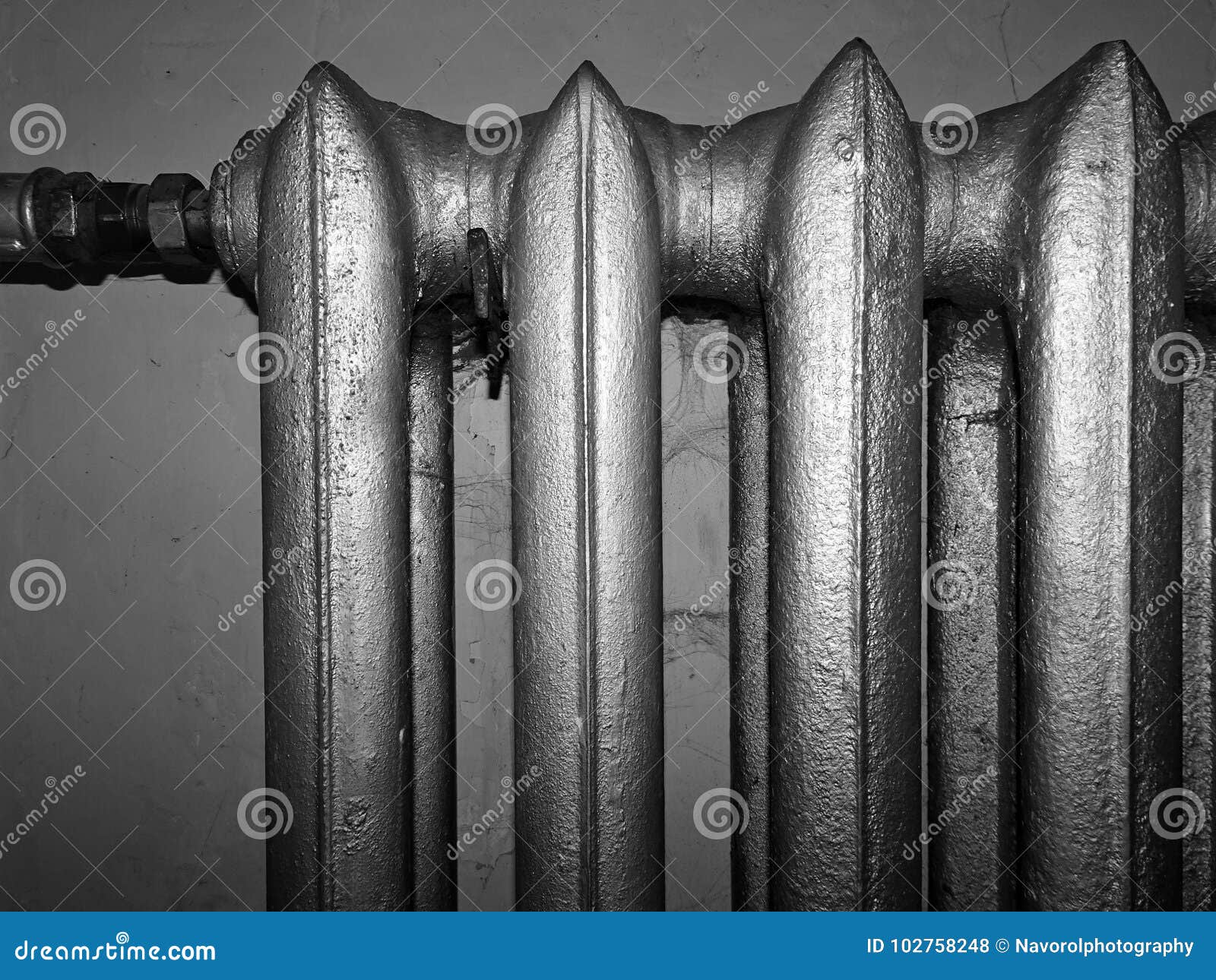 Old Radiator Detail stock photo. Image of temperature - 102758248