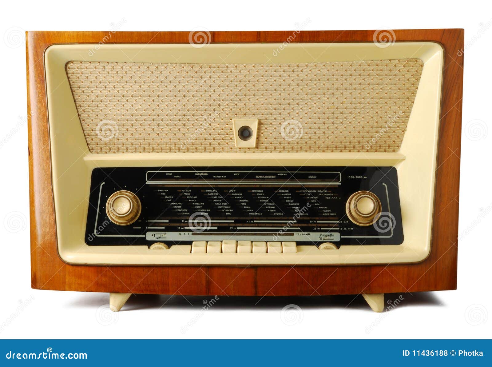 Old Radio Royalty Free Stock Photos - Image: 11436188