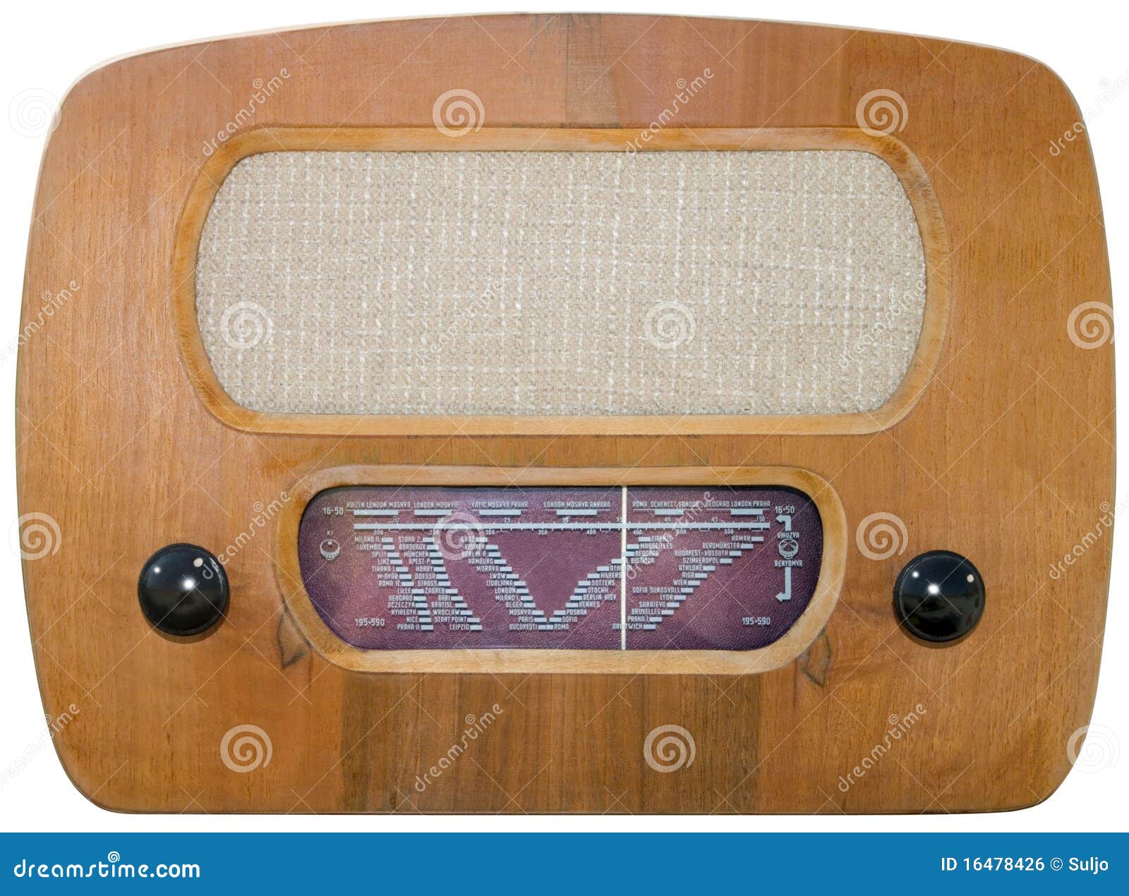 Old radio cutout stock photo. Image of magyar, entertainment - 16478426