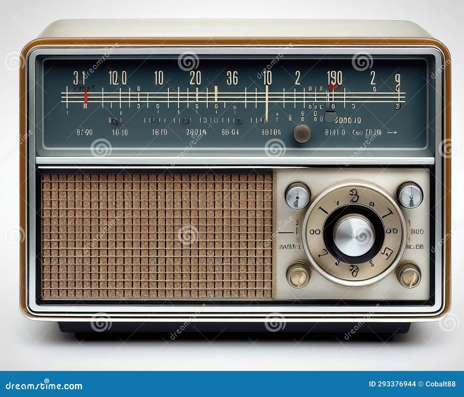 Radio. Set Of 3d Retro Radio. Claymorphism Radio. Vector Set. Clipart ...