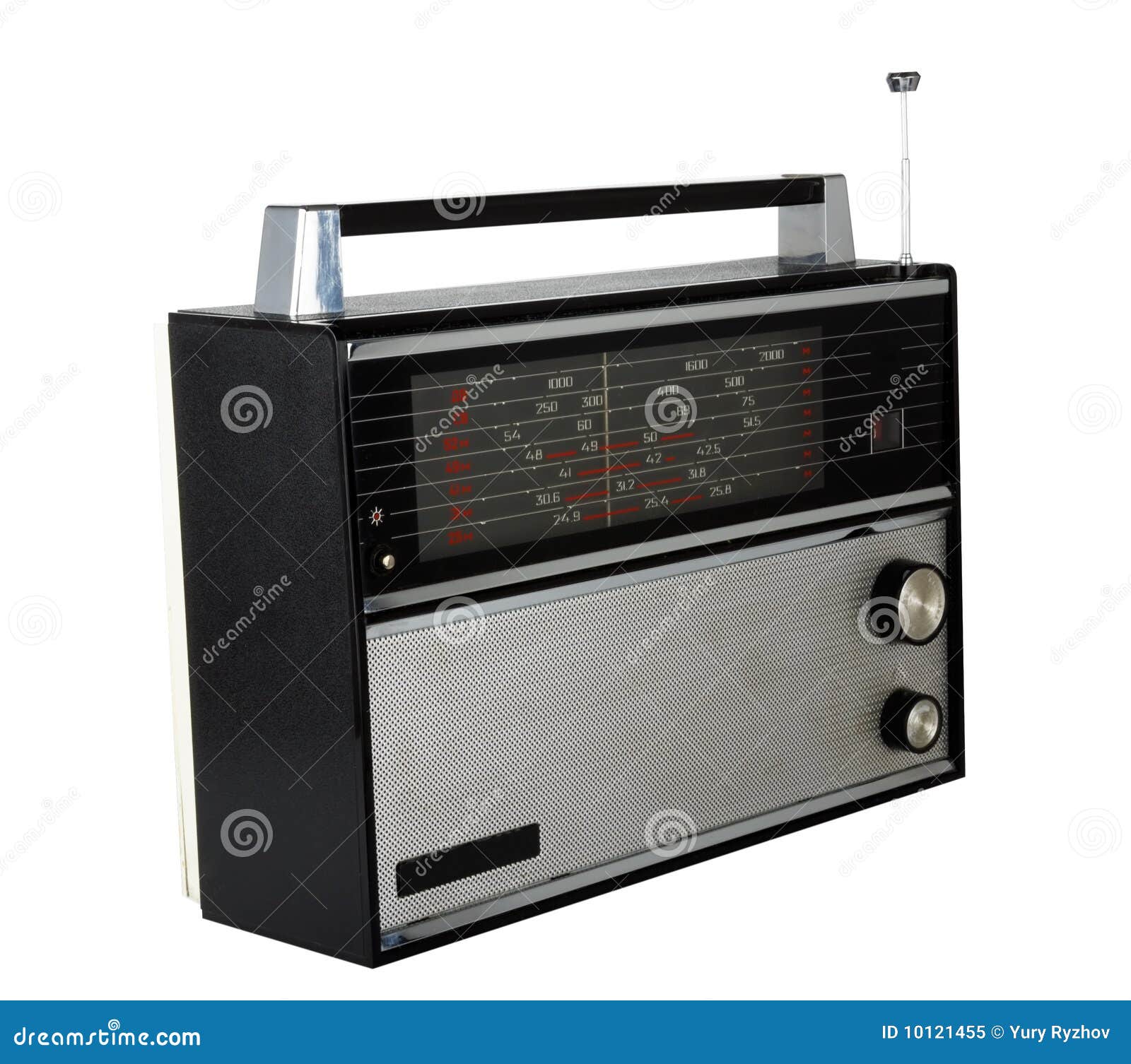 Old Radio Set stock image. Image of plastic, communication - 10121455