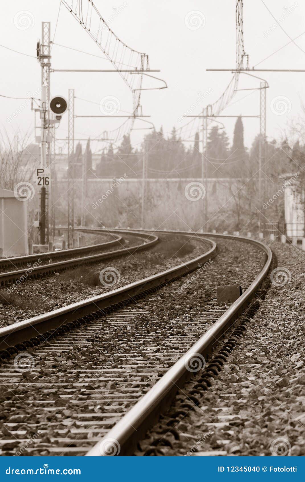 Old railroad stock photo. Image of traffic, railway, transport - 12345040