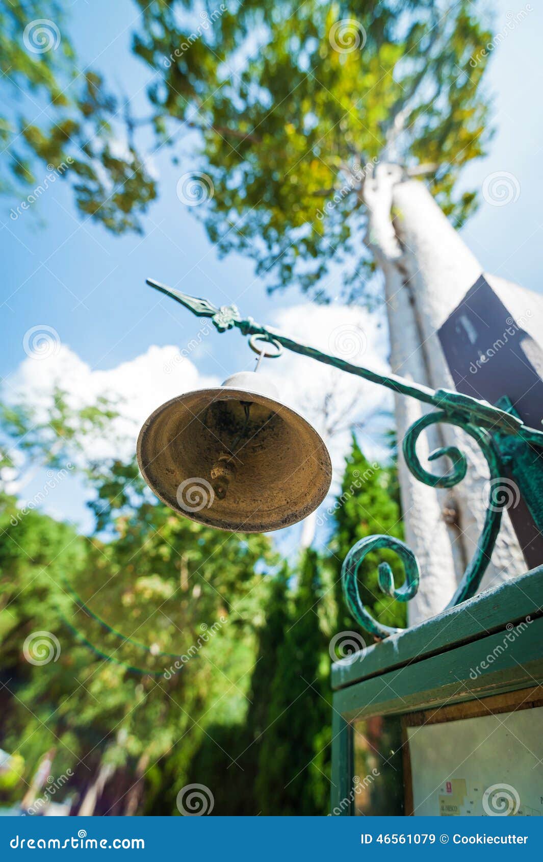 Old railroad bell stock image. Image of train, travel - 46561079