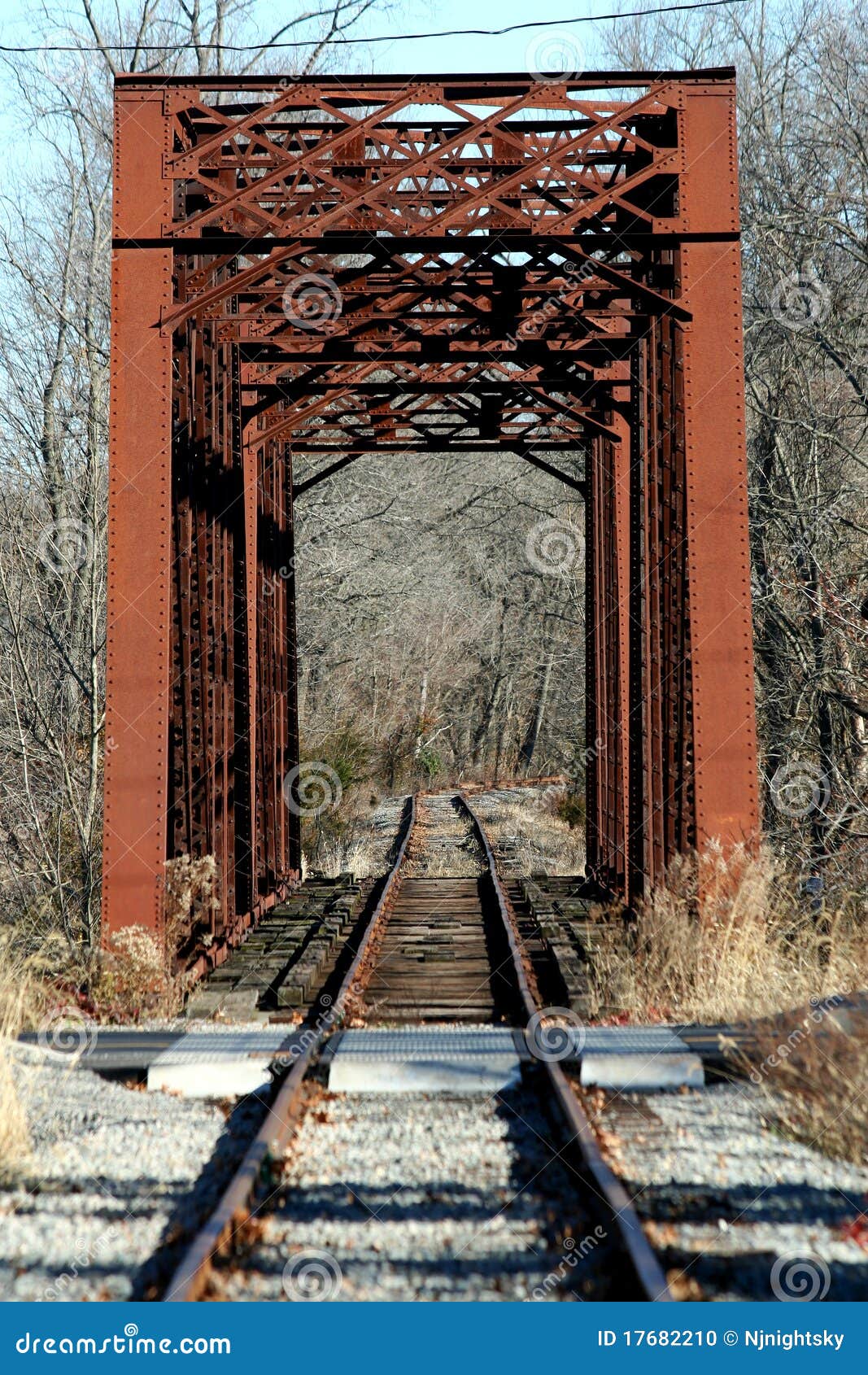 Old railroad bridge stock photo. Image of architecture - 17682210