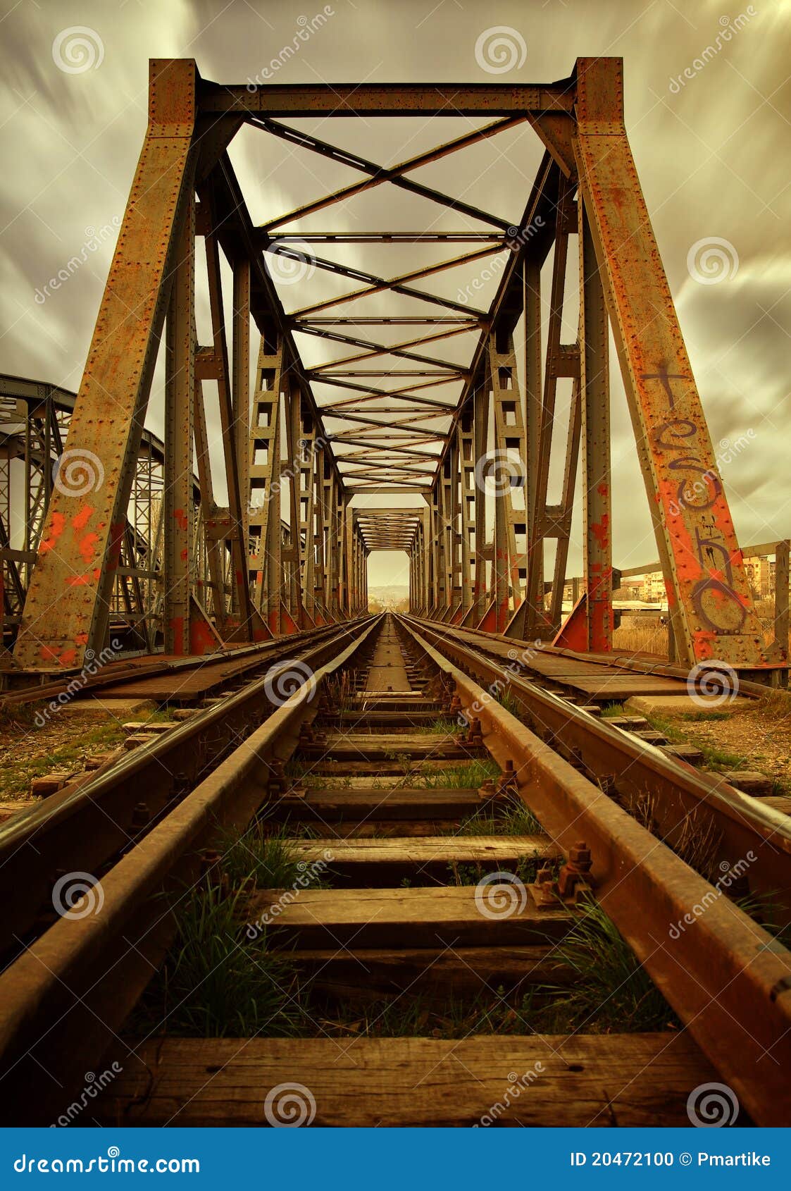 Old Railroad Bridge Royalty-Free Stock Image | CartoonDealer.com #20472100