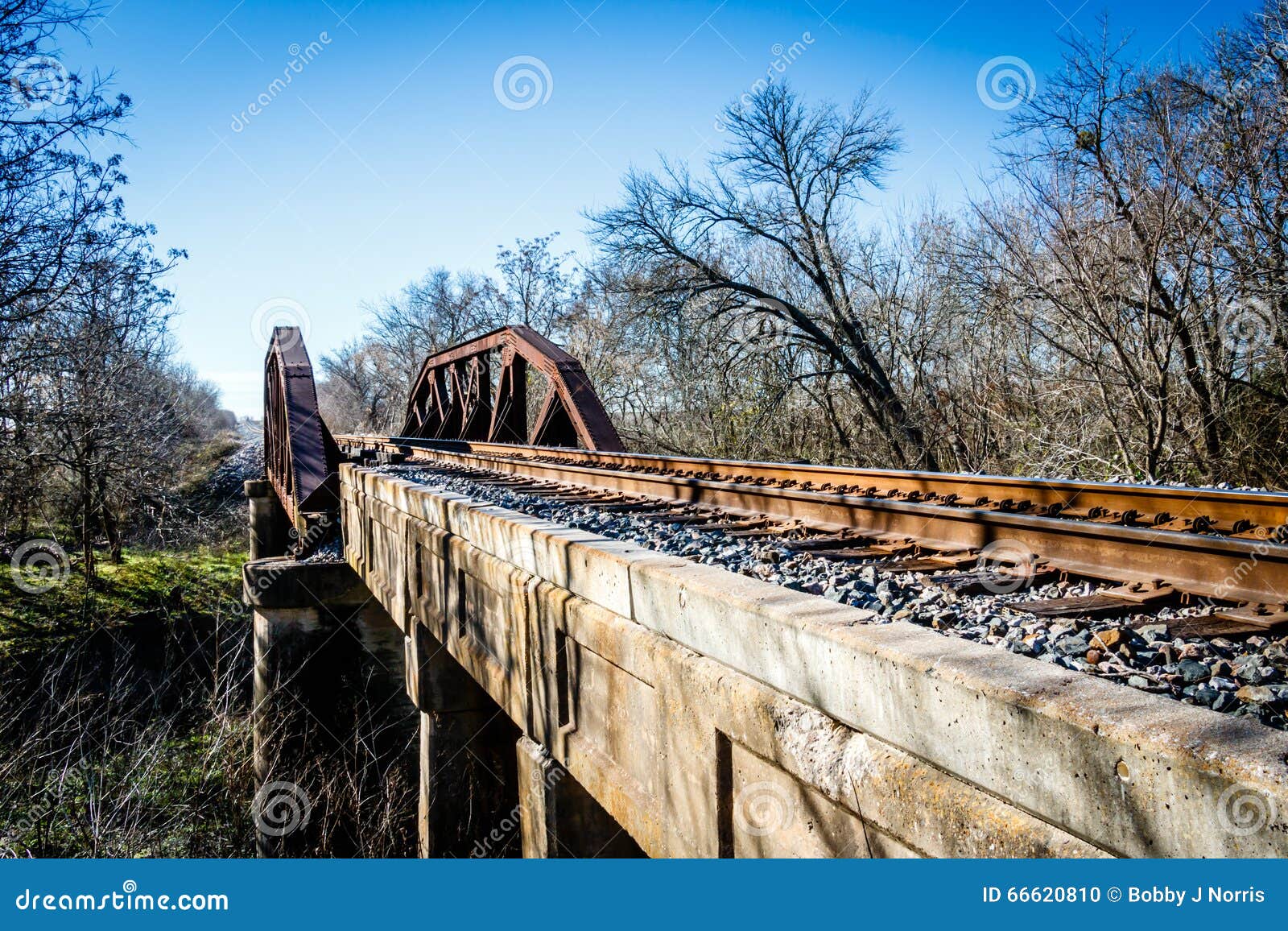 Old Railroad Bridge, Grainger Texas Stock Photo - Image of travel ...