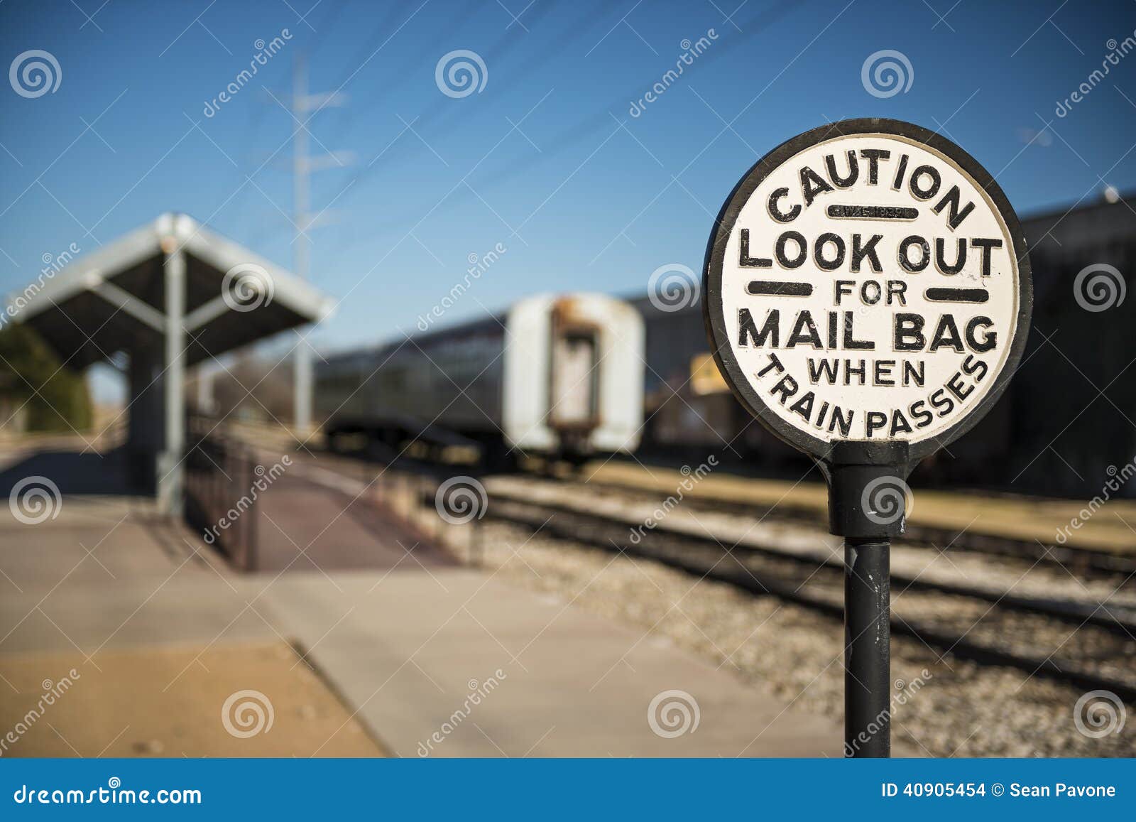 Old Train Station Signs