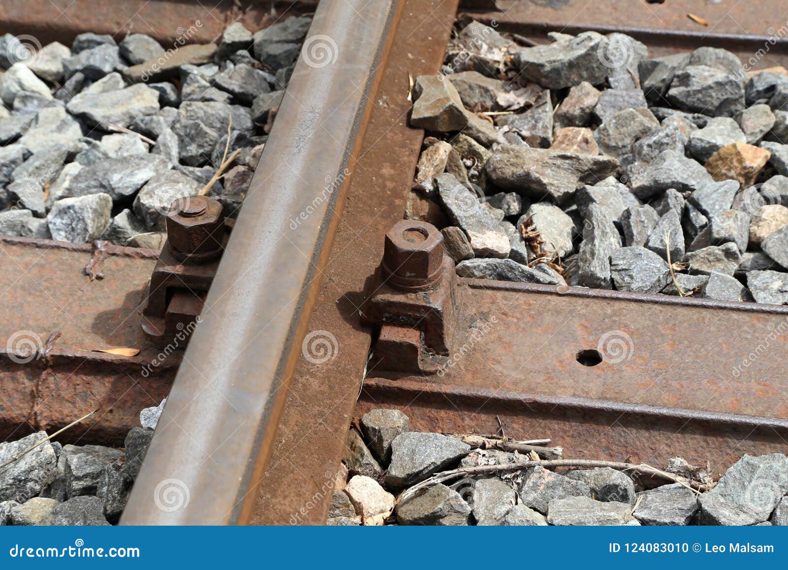 The Old Railroad / Fragments Stock Photo - Image of line, metal: 124083010