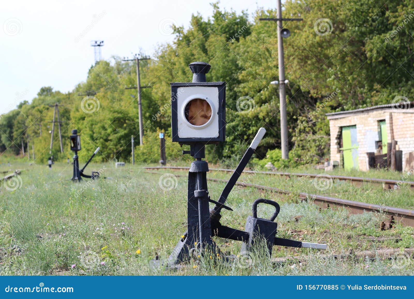 Old Railroad Switch Lantern for Rail Travel in the Right Direction ...