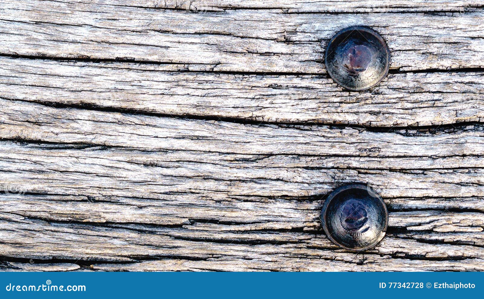 Old Railroad Ties with Large Nail Texture Stock Photo - Image of large ...