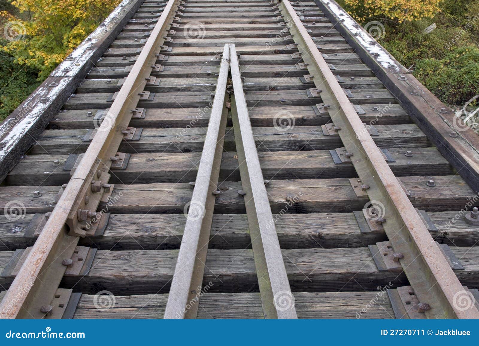 Old railroad track stock image. Image of approach, deserted - 27270711