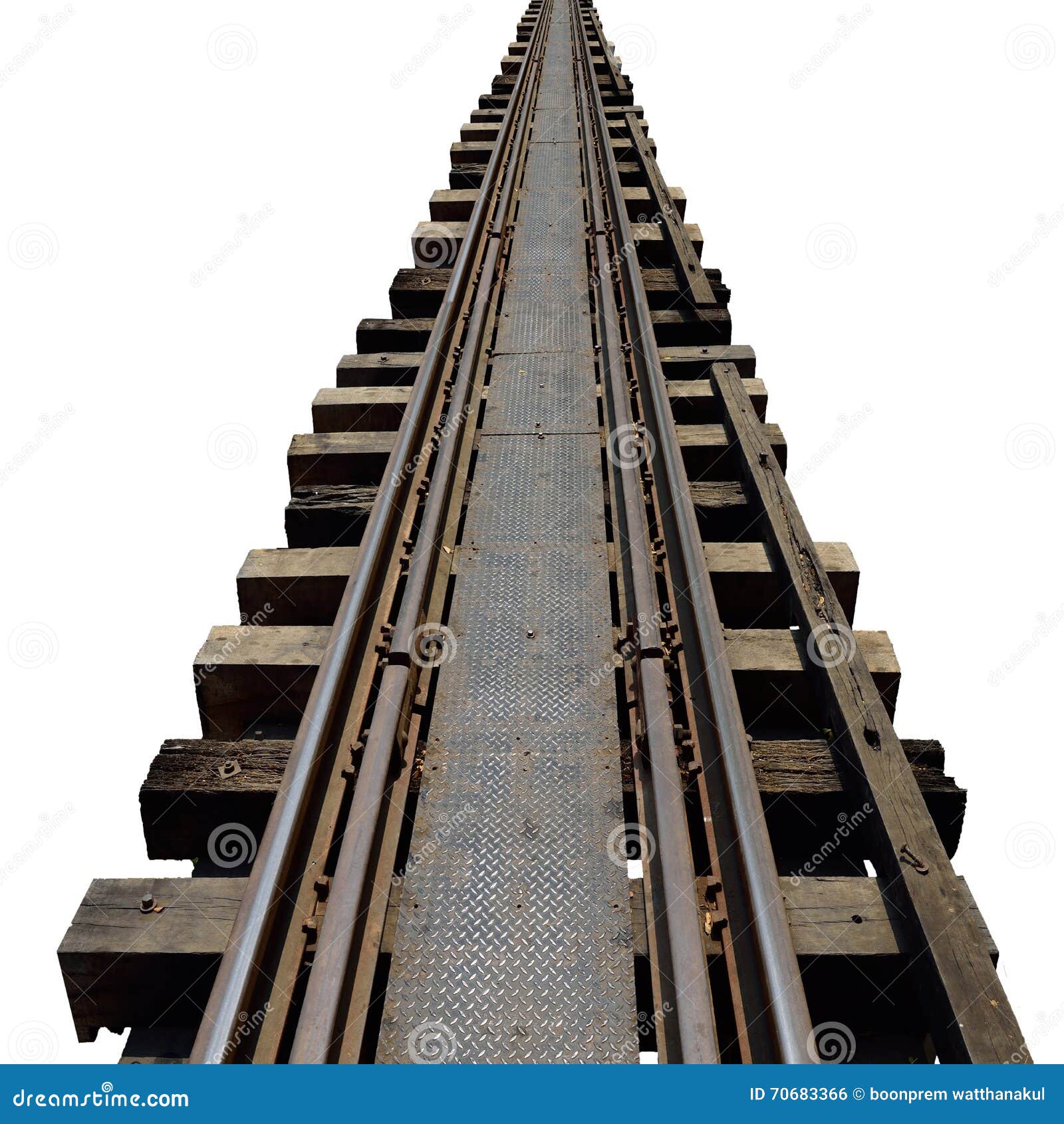 Old railroad tracks stock photo. Image of view, railroad - 70683366