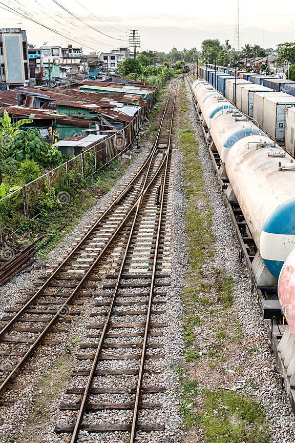 Old Railroad Tracks with Patterns Stock Photo - Image of patterns ...