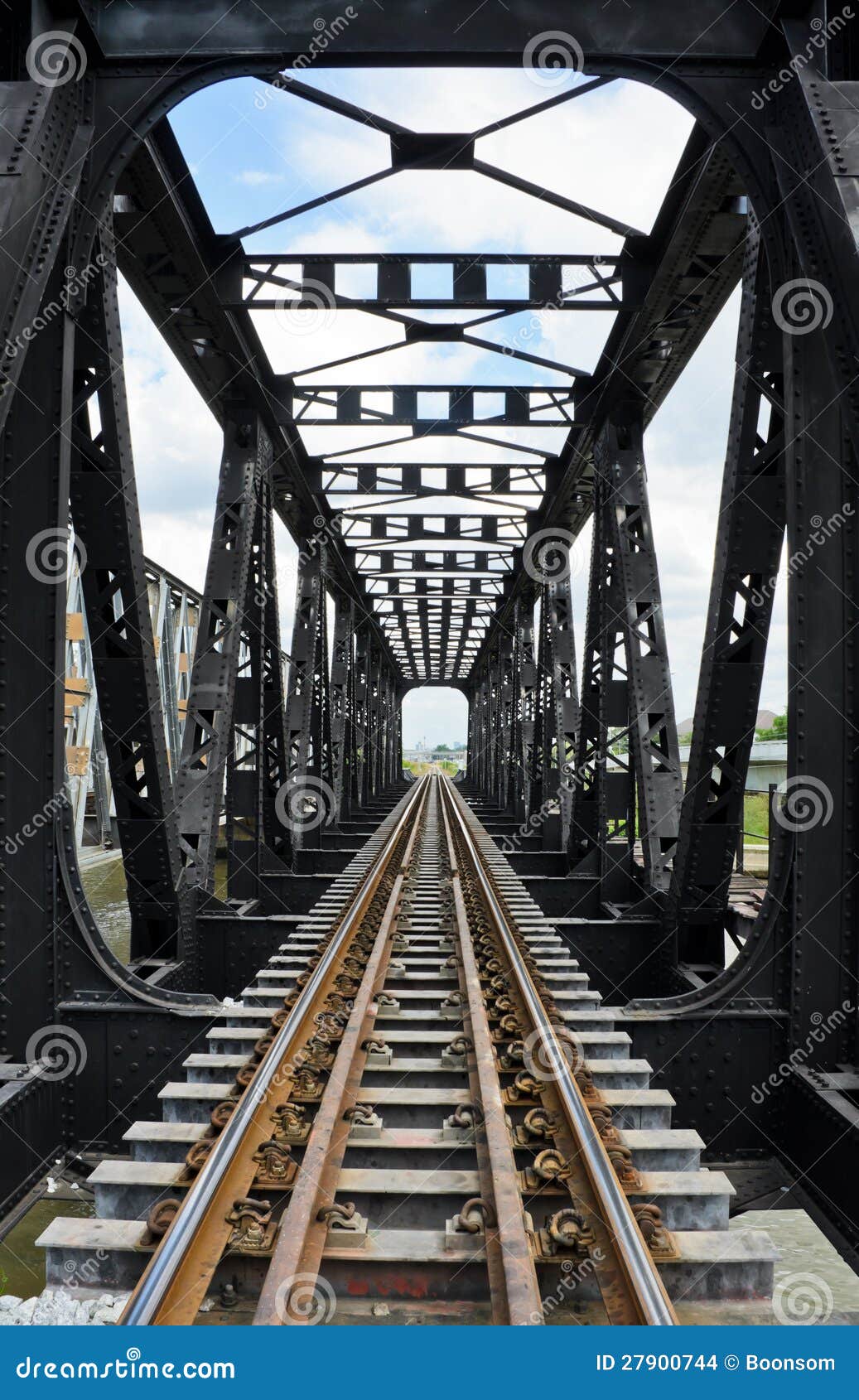 Old railway bridge stock photo. Image of steel, scene - 27900744