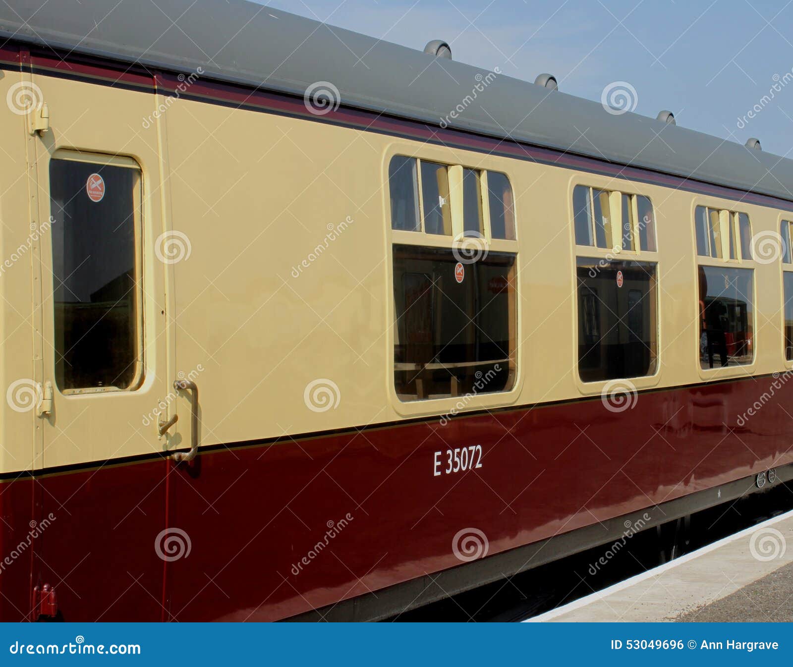 Old Railway Carriage Detail Stock Photo - Image of passenger, coach ...