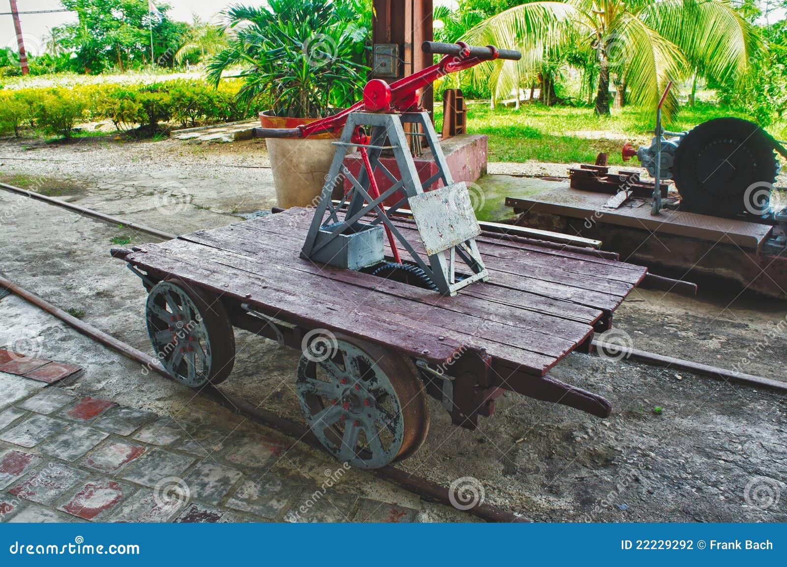 Hand Pump Railroad Cart