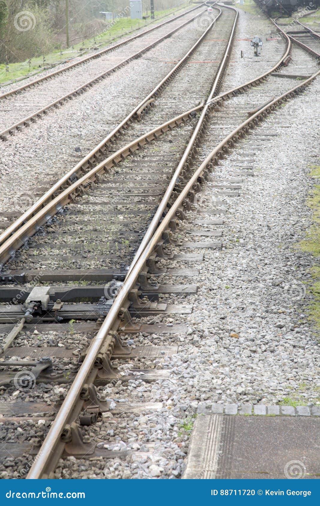 Old Railway Line Junction stock photo. Image of track - 88711720