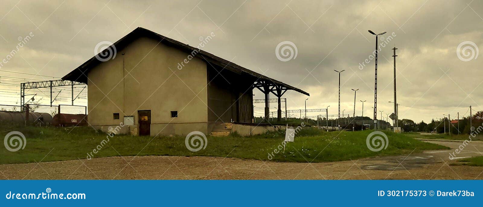 Old railway ramp stock image. Image of wall, chapel - 302175373