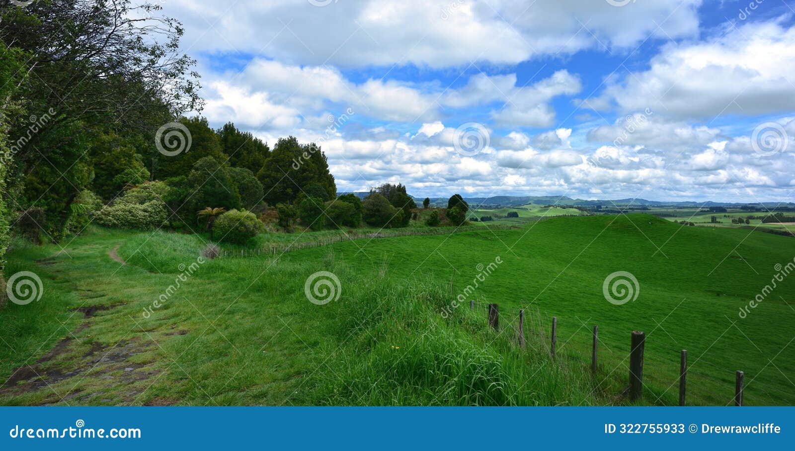The Old Railway Track Now Over Grown Stock Image - Image of pasture ...