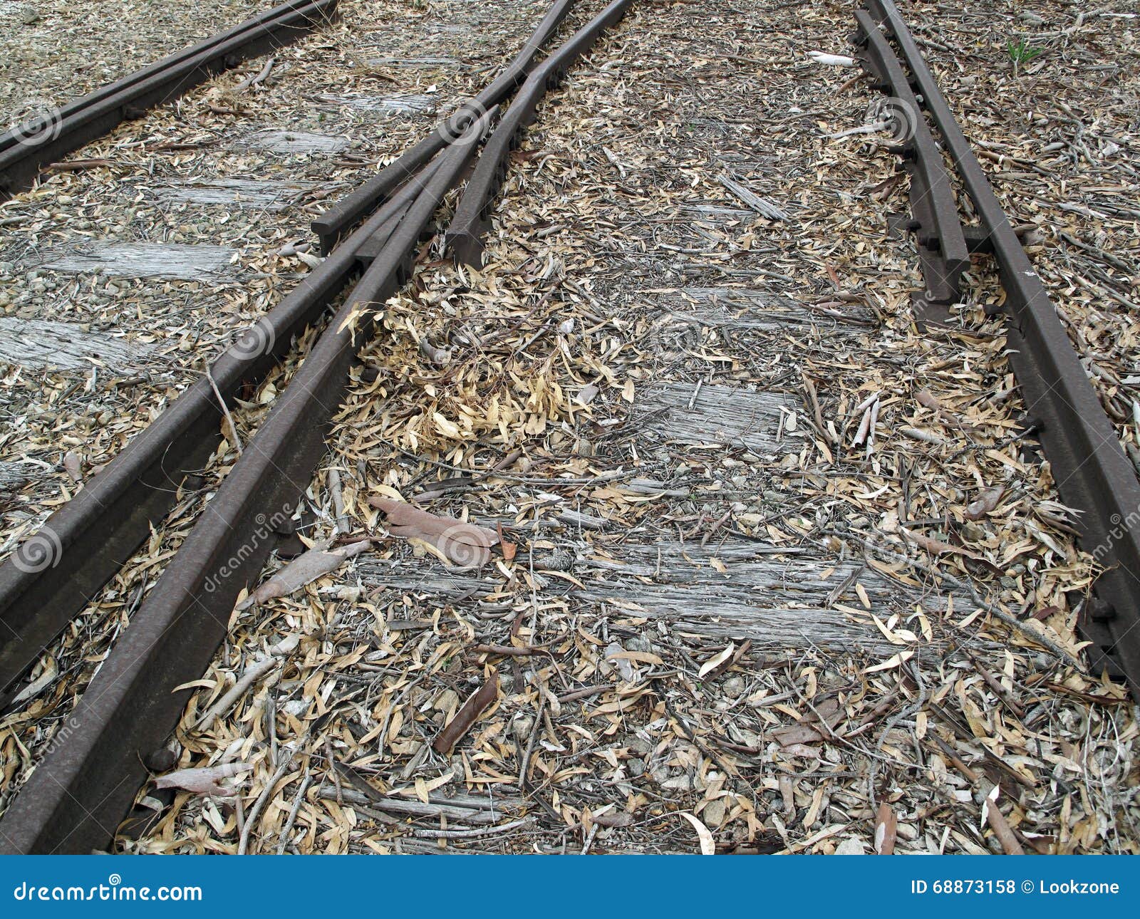 Old Railway Tracks stock photo. Image of directional - 68873158