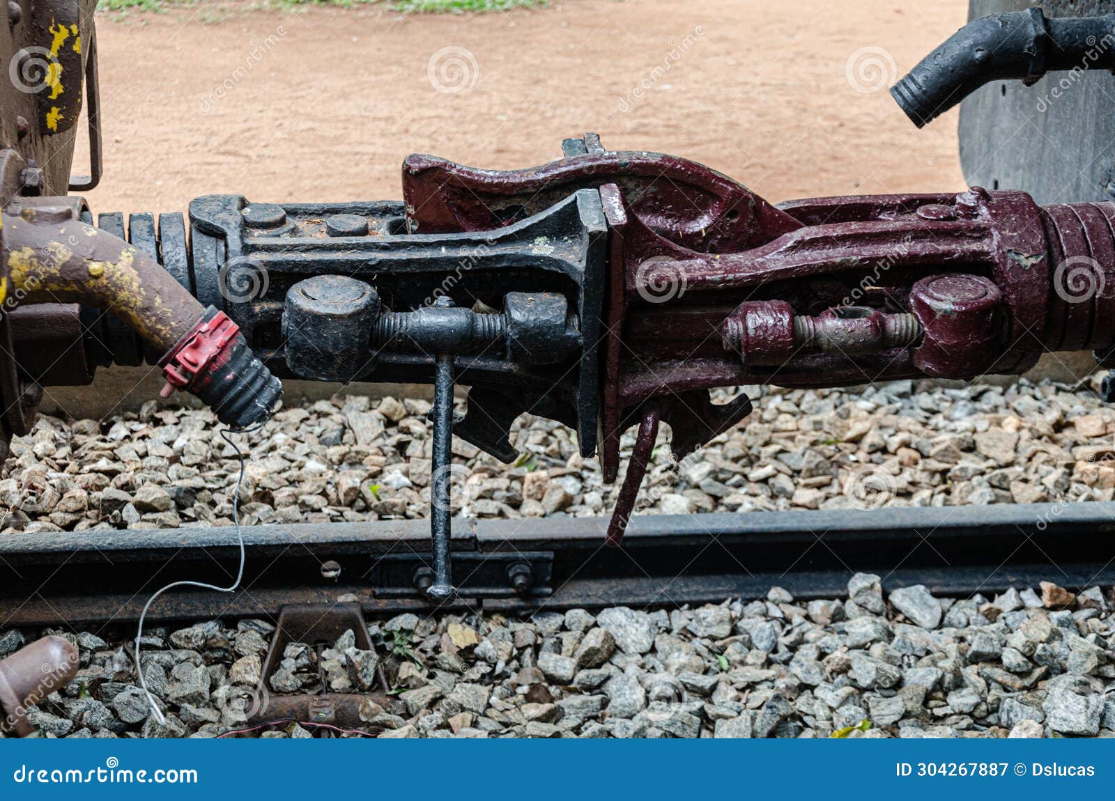 Wagon Coupling Mechanism. Stock Photography | CartoonDealer.com #206867744