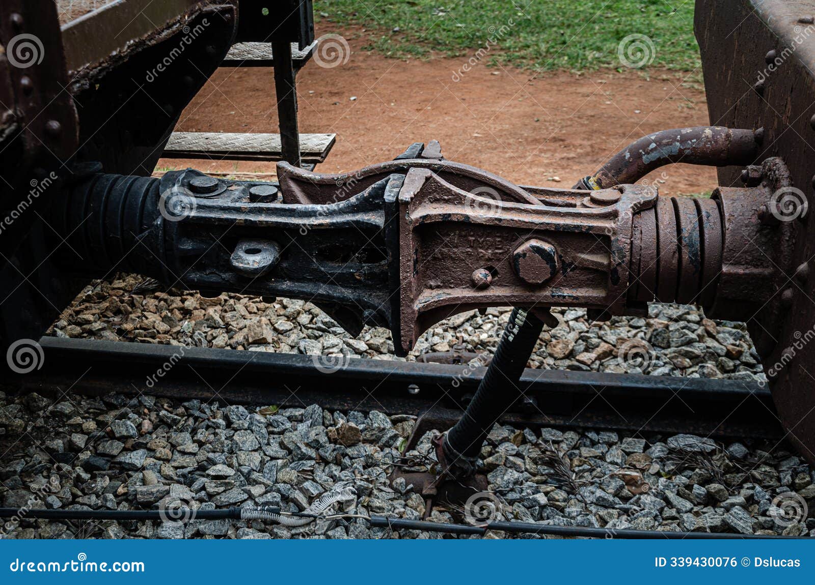 Wagon Coupling Mechanism. Stock Photography | CartoonDealer.com #206867744