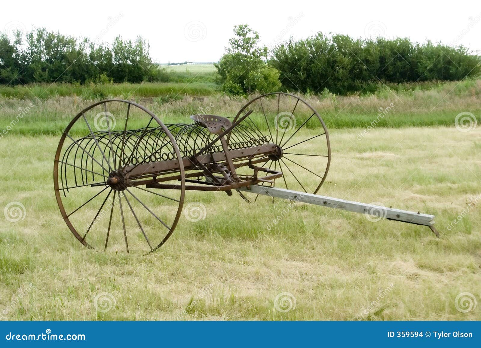 Old Rake stock photo. Image of country, scenic, agriculture - 359594