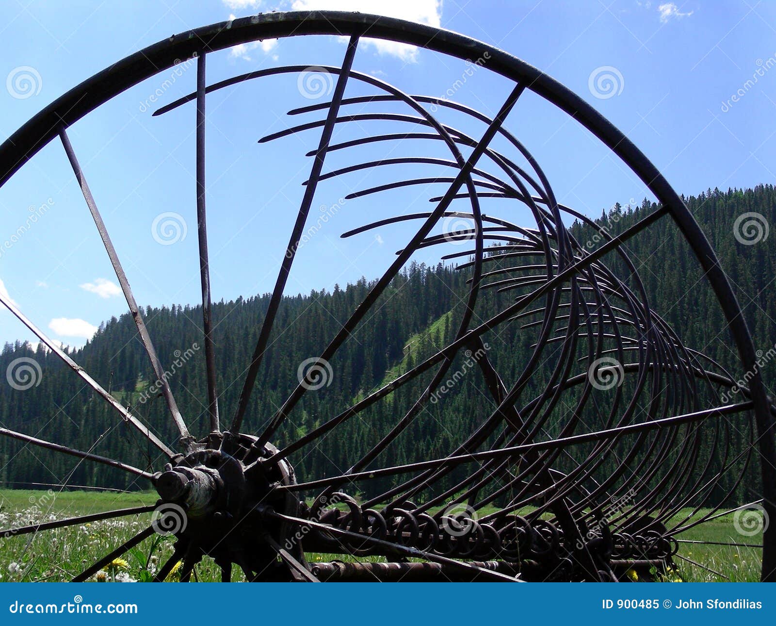 Old Rake stock image. Image of frontier, field, settler - 900485