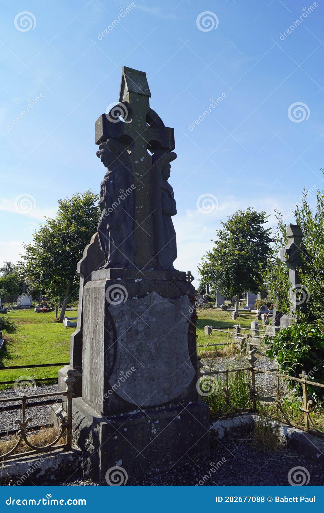 Old Rath Cemetery editorial stock photo. Image of cloud - 202677088