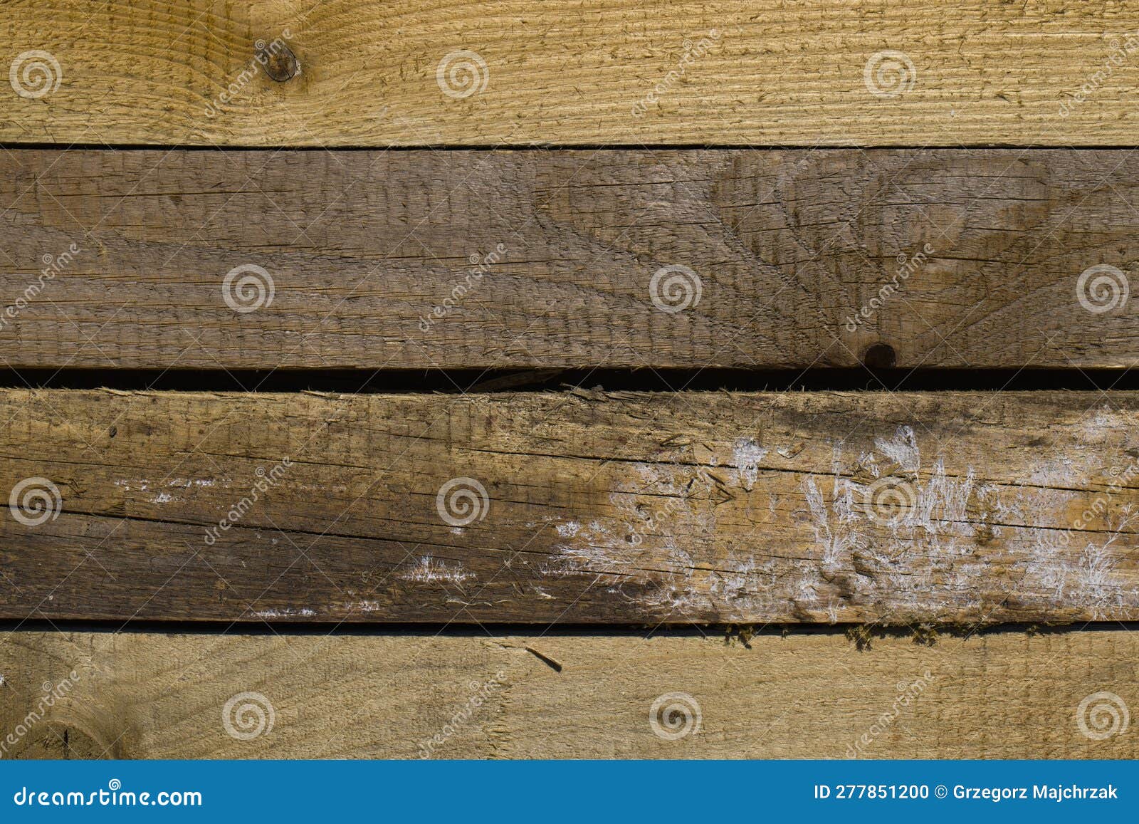 Old, Raw Boards Arranged in a Row Stock Photo - Image of line, yellow ...